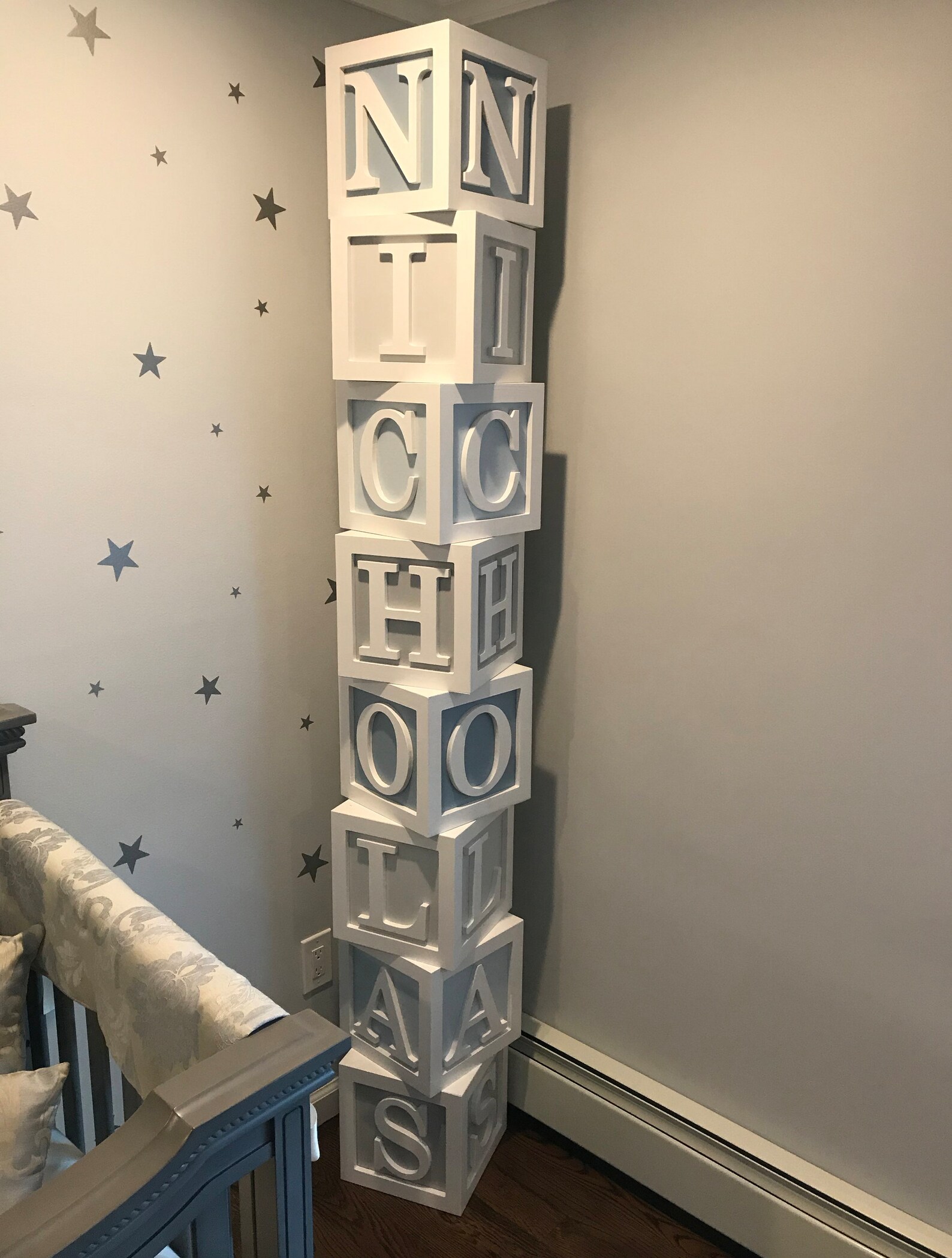 Jumbo Baby Blocks Made to Order. Nursery/kids Room Decor - Etsy