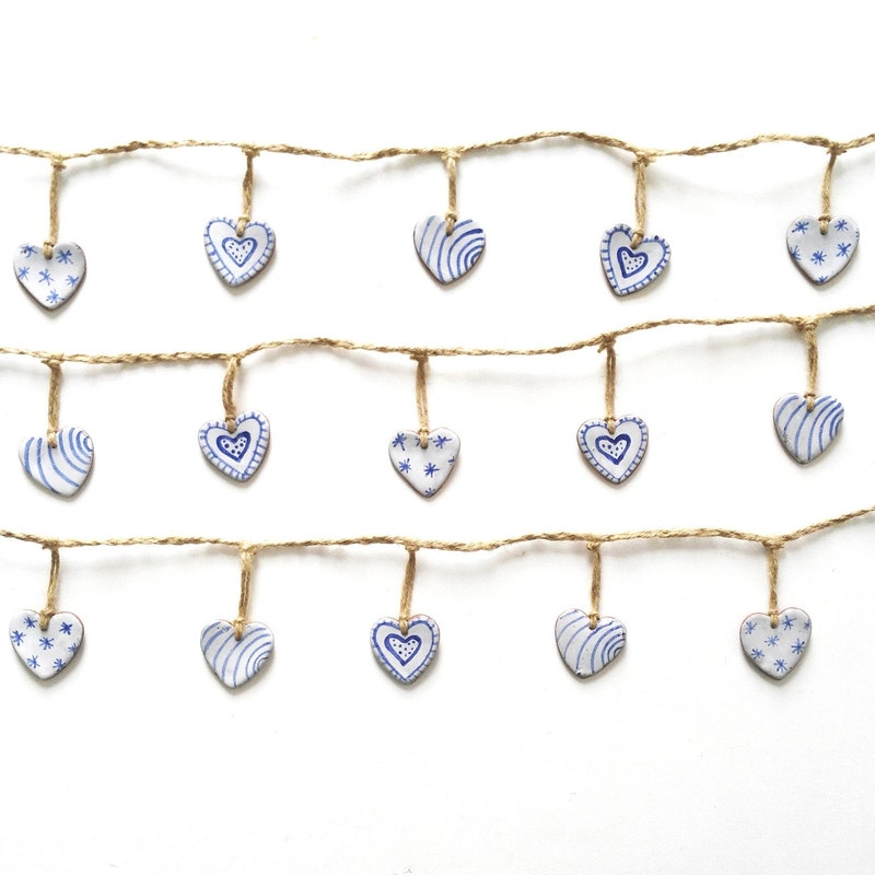 Heart Garland - Etsy