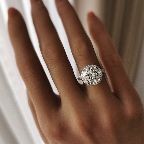 5 Ct Engagement Ring - Etsy