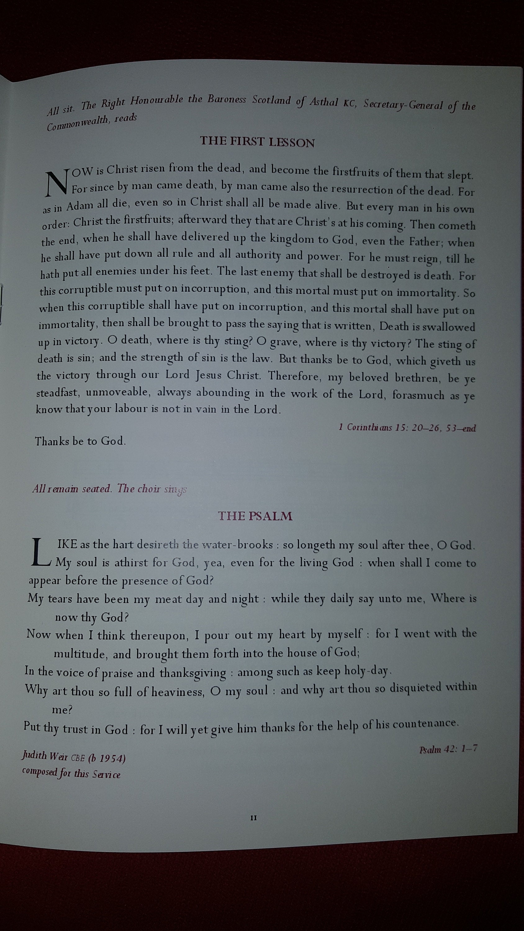 Queen Elizabeth Funeral Order of Service Program Booklet - Etsy