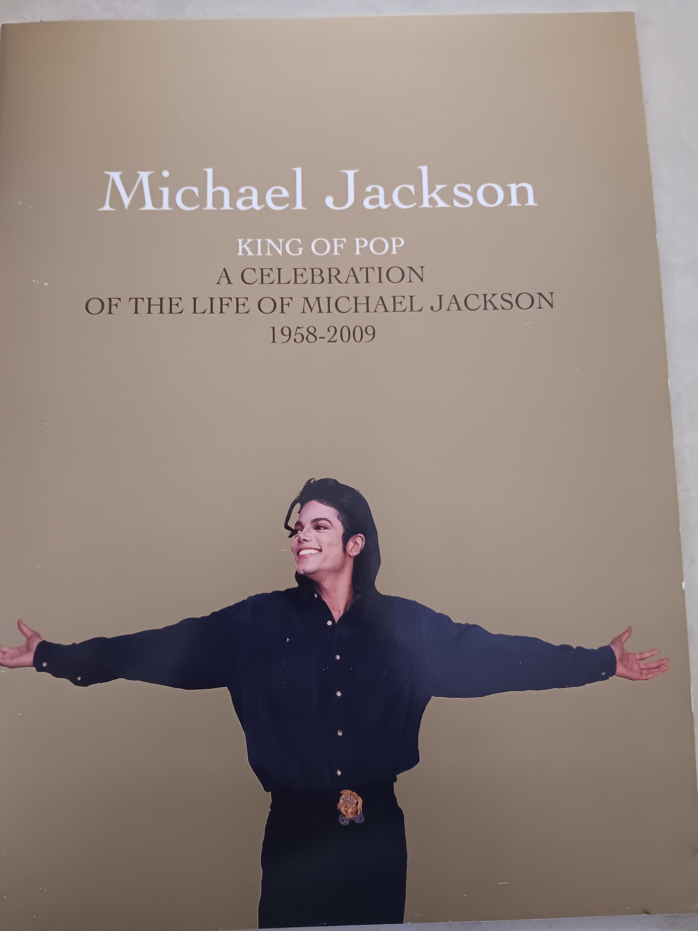 Michael Jackson Obituary Funeral Celebration of Life Program Booklet - Etsy