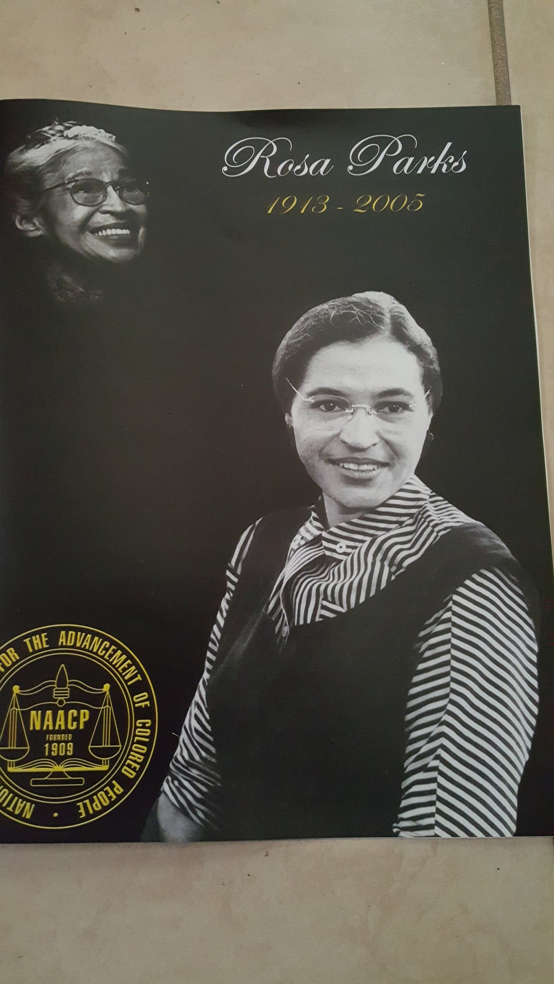 Rosa Parks Civil Rights Icon Obituary Funeral Program - Etsy