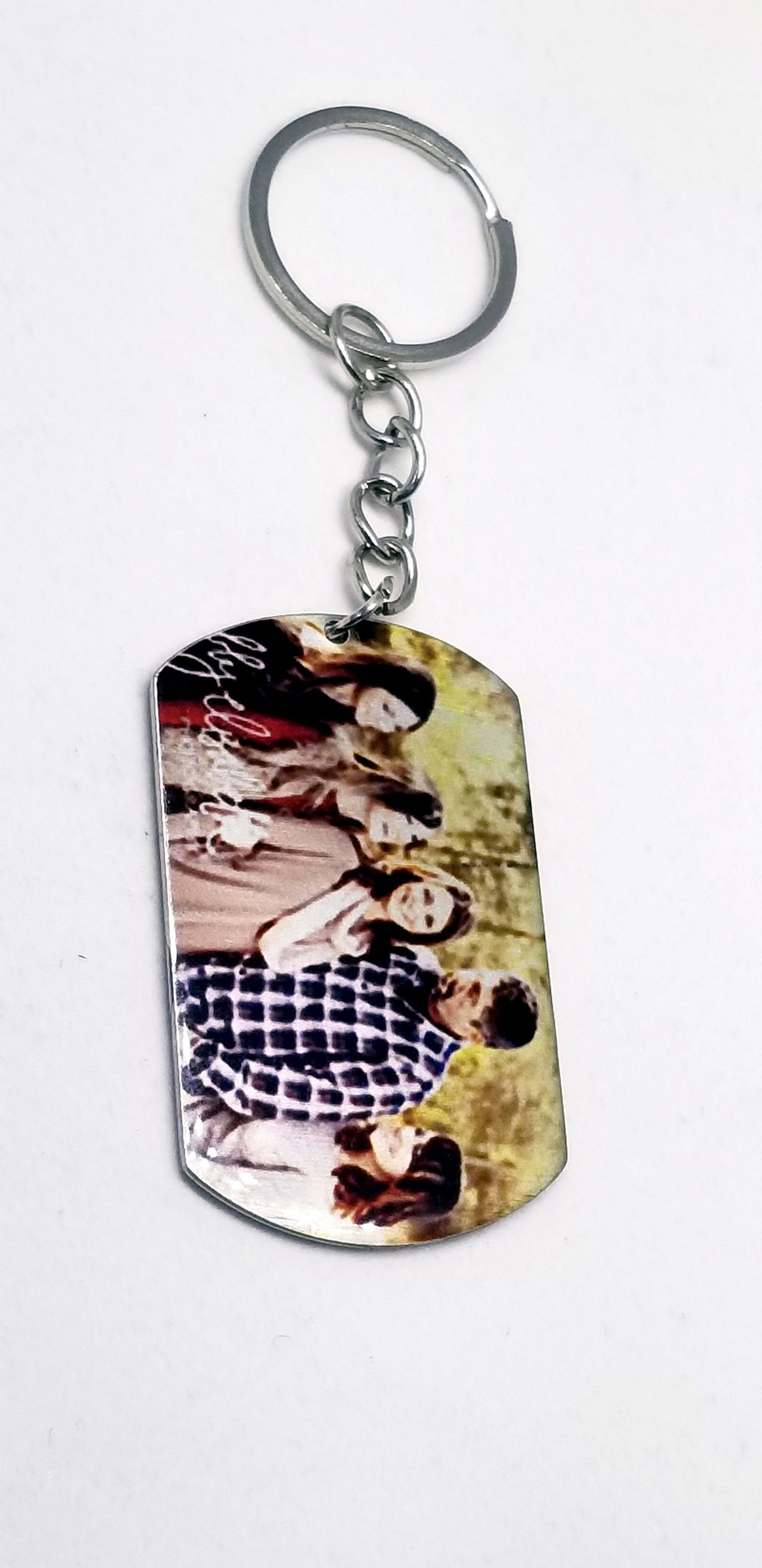 Llavero o cadena con foto personalizada. - Etsy España