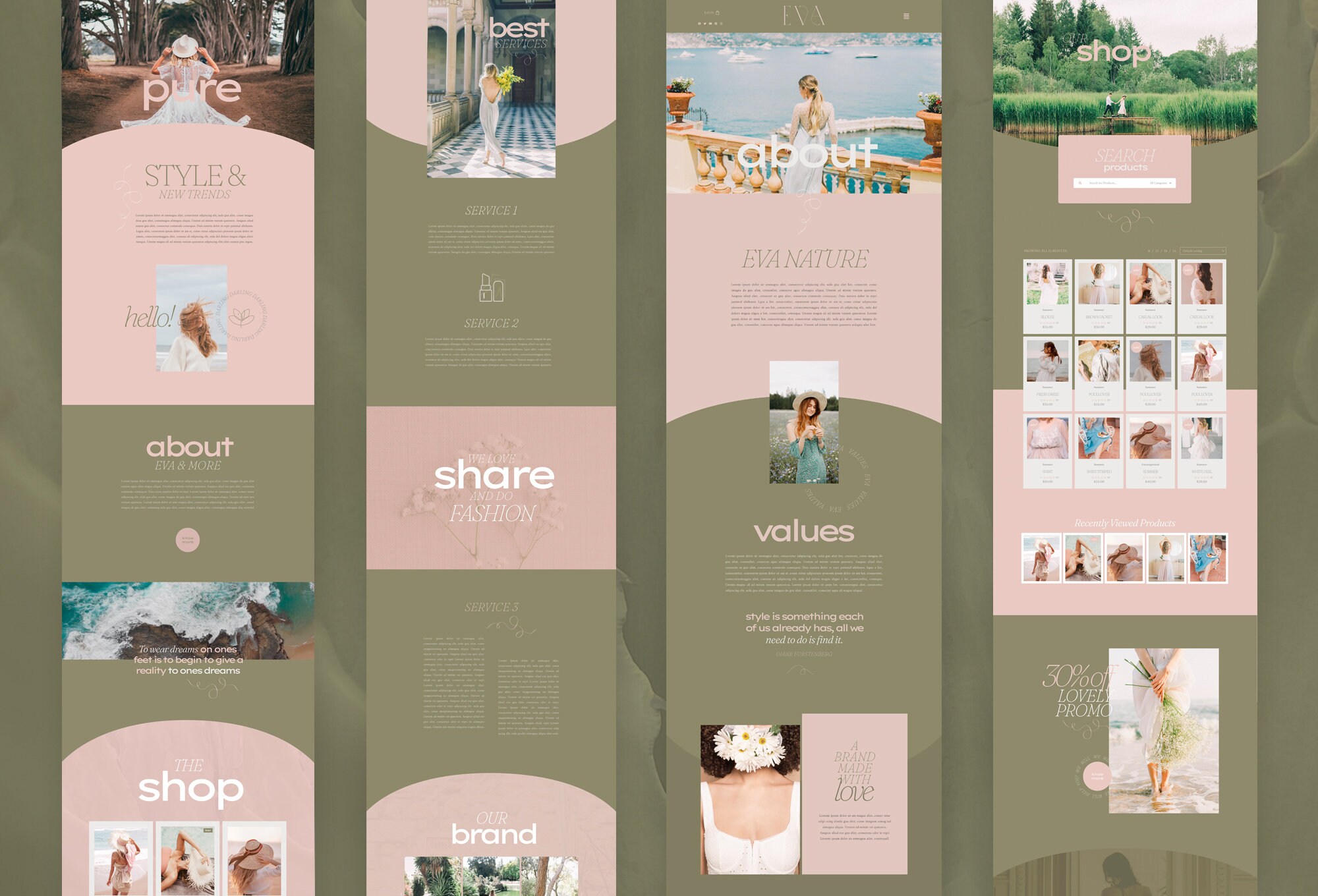 Elementor Template Wordpress Template Elementor Website - Etsy