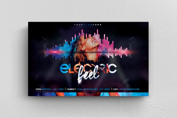 Flyer Template Psd Template Instant Download Editable | Etsy UK