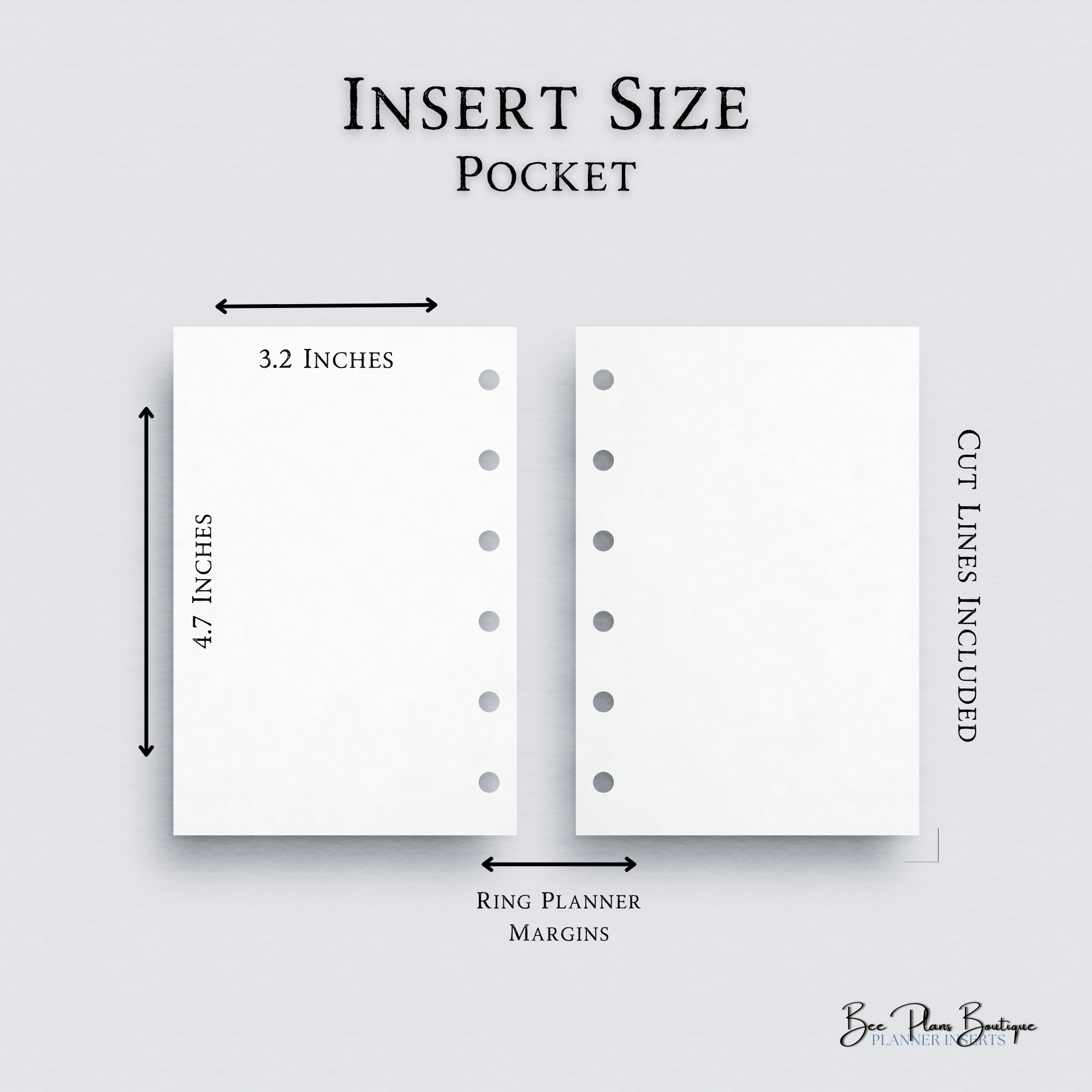 Pocket Planner Bill Tracker Printable Insert Pocket Bill Tracker Pocket ...