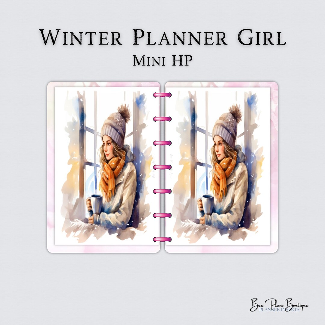 Mini Happy Planner Winter Wonderland Printable Planner Dashboard Cozy ...