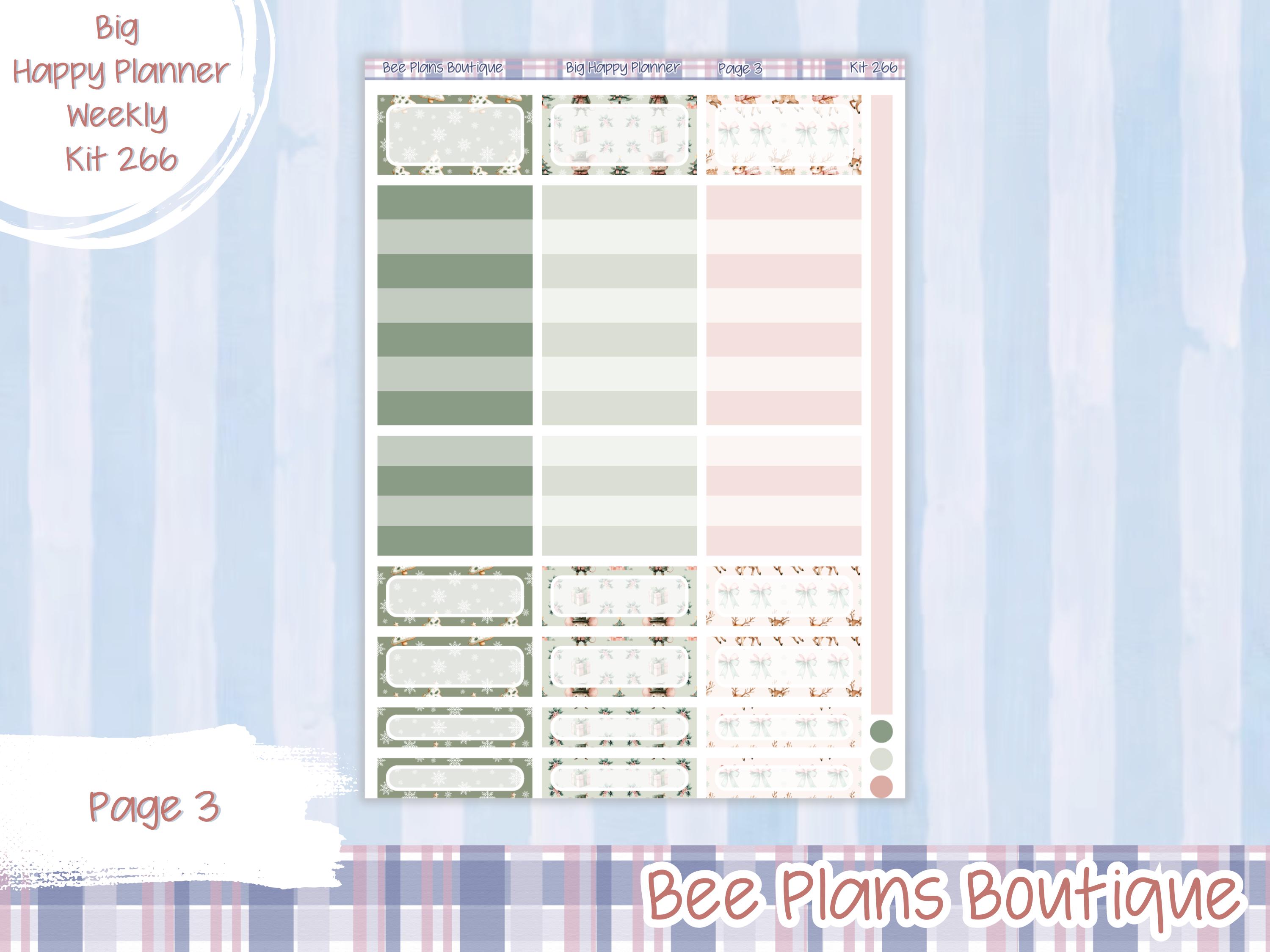 Sweet Nutcracker Dreams Weekly Planner Sticker Kit | Big Happy Planner ...