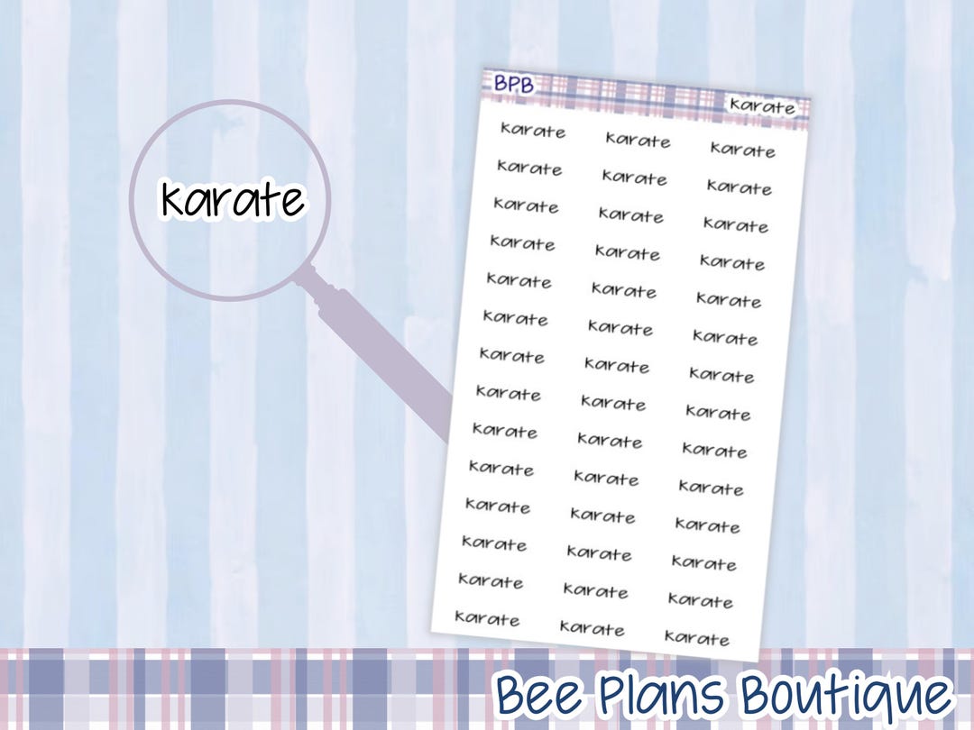 Mini Script Planner Stickers: Handwriting Style - Etsy