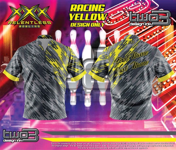 Racing Yellow Full Sublimated Jersey - Etsy