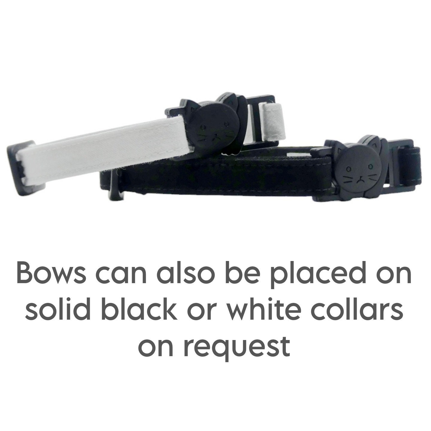 Cat Collar, Adjustable, Breakaway, Adult & Kitten Sizes - Etsy