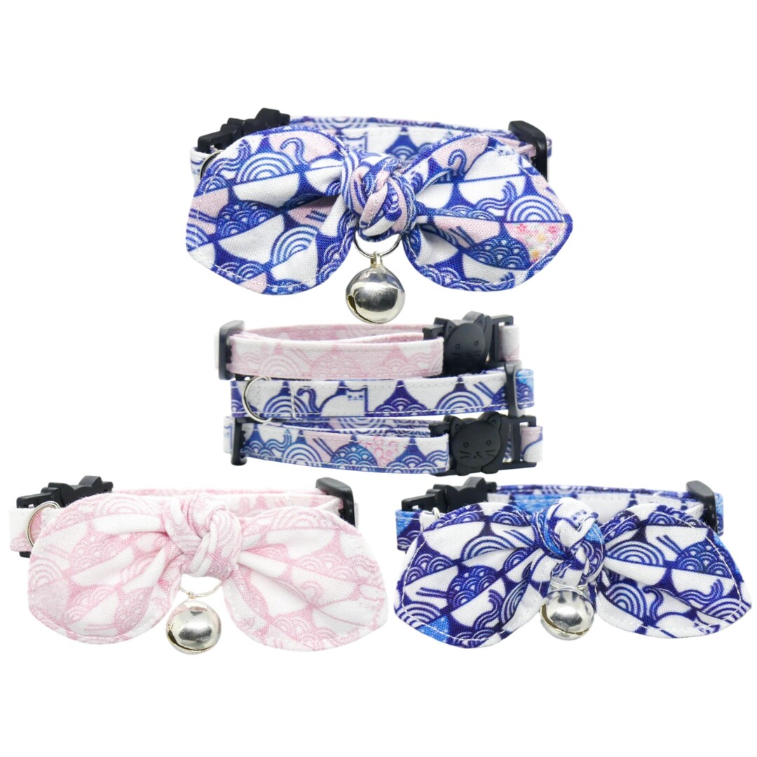 Cat Collar, Adjustable, Breakaway, Adult & Kitten Sizes - Etsy