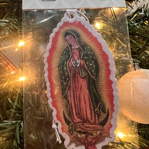 Virgin Mary Car Freshner - Etsy