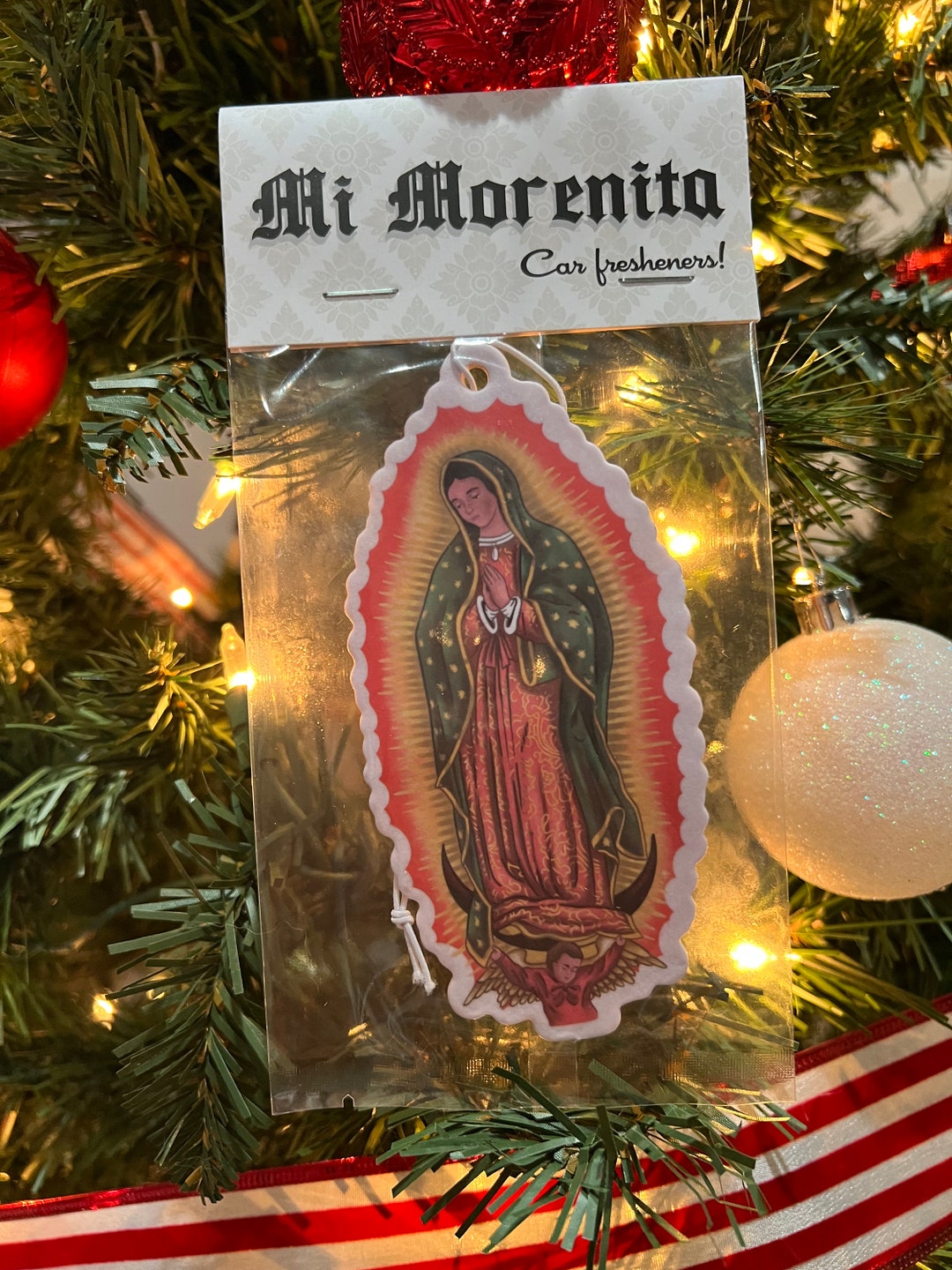 Virgin Mary Car Freshner - Etsy