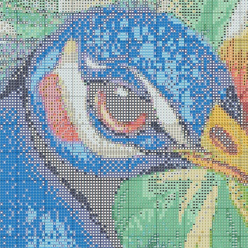 PCP0147 Peacock Full Coverage Cross Stitch Pattern PDF Cross Stitch ...