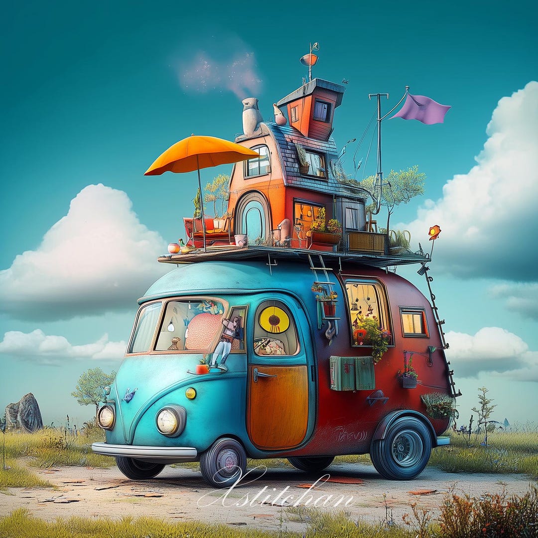 PCP0256 Car Home Full Coverage Cross Stitch Pattern PDF Cross Stitch ...