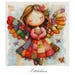 PCP0208 Patchwork Angel PDF Cross Stitch Pattern Full Coverage Instant ...