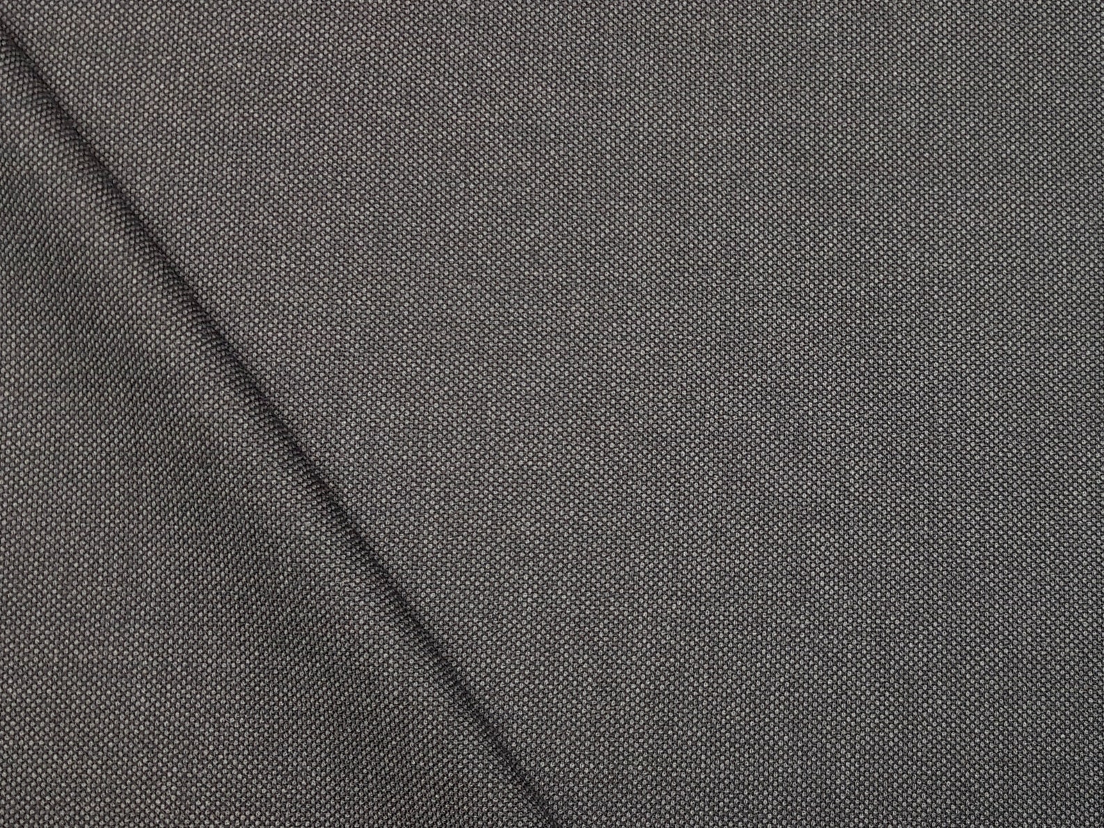 Bird's Eye Gray Pure Wool Super 110'S Suiting Fabric of Vitale Barberis ...