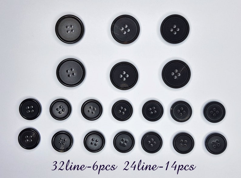 Genuine Horn Buttons Set for Suit Jacket Blazer Sport Coat - Etsy