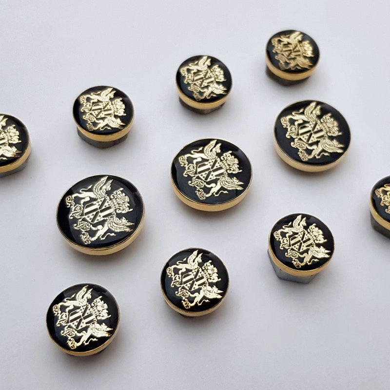 Gold Blazer Buttons - Etsy