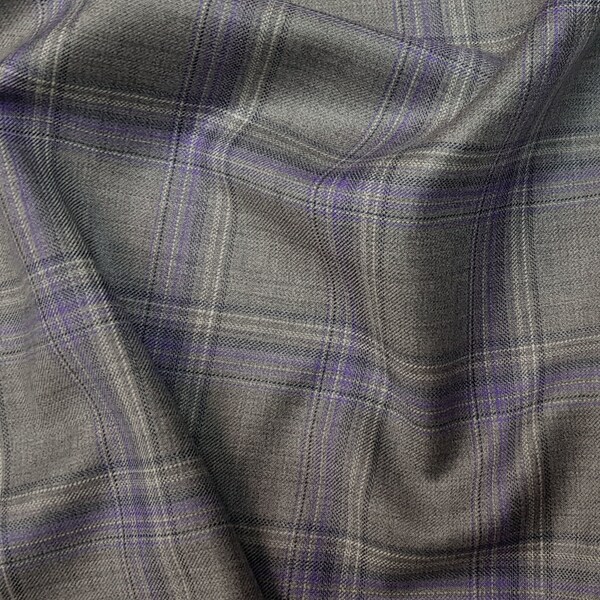 Plaid Wool Fabric - Etsy