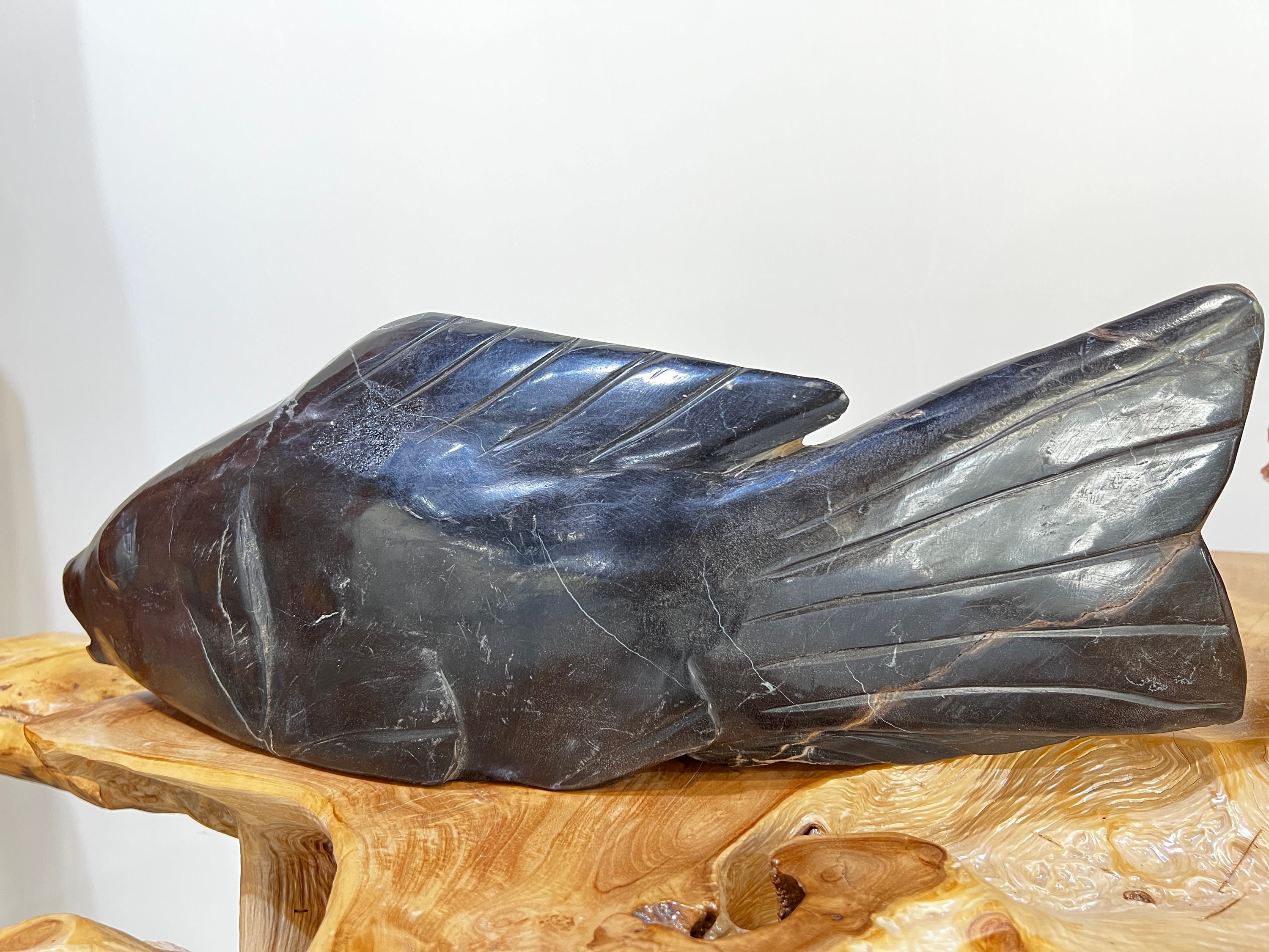 Timeless Elegance: Hand-carved Fish From Millions-year-old Indonesian ...