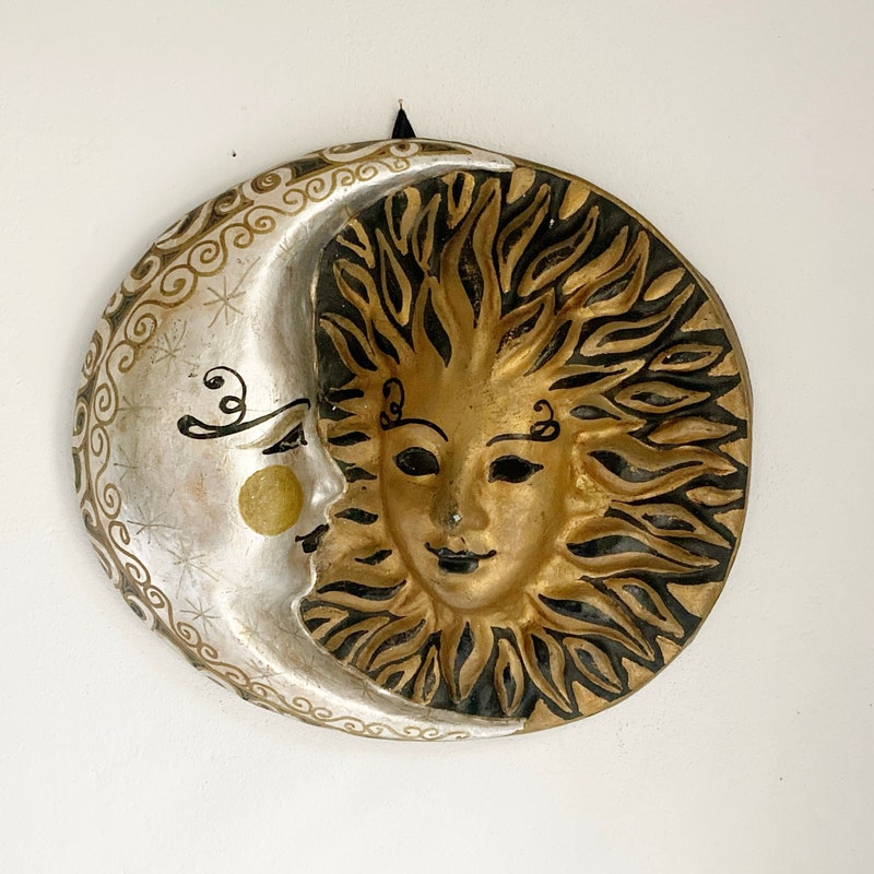 Sun and Moon Mask - Etsy
