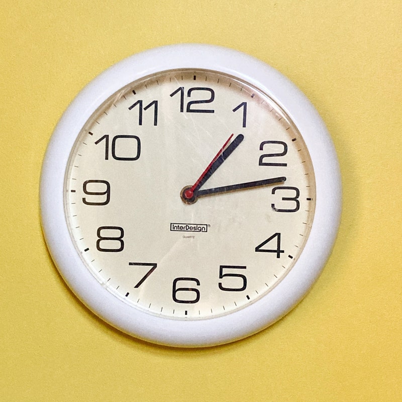 80s Wall Clock - Etsy