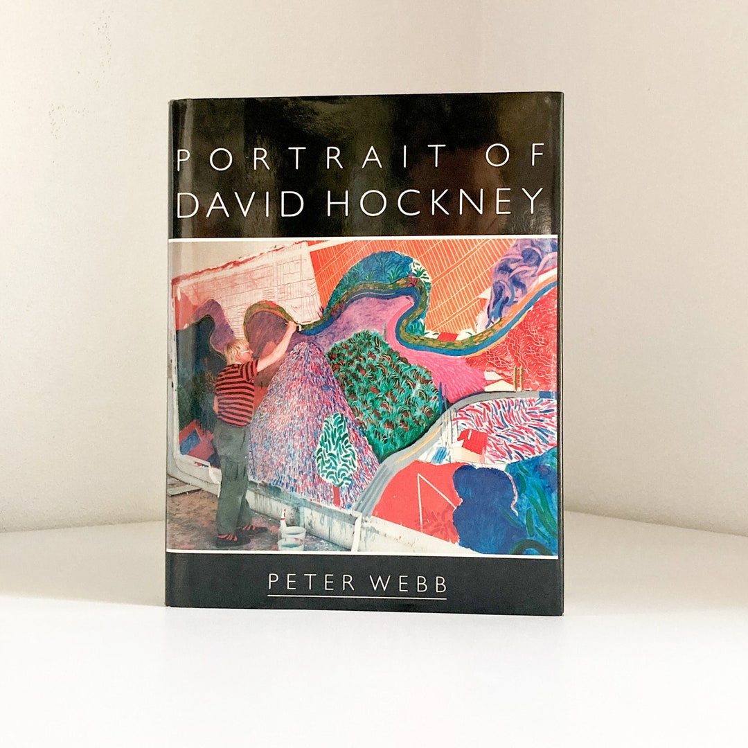 Portrait of David Hockney by Peter Webb, 1st American Edition 1988 ...