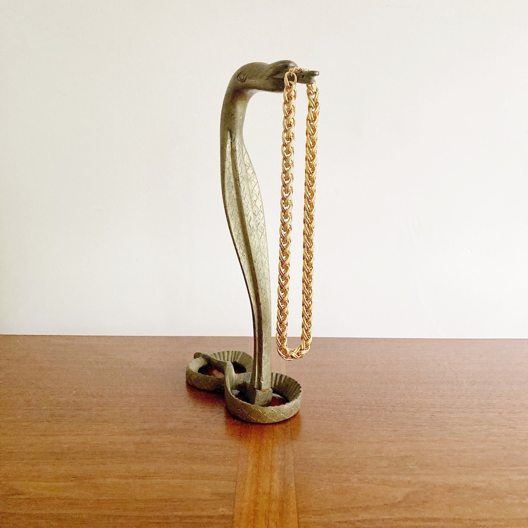 Vintage Napier Gold Tone Rope Chain Necklace - Etsy