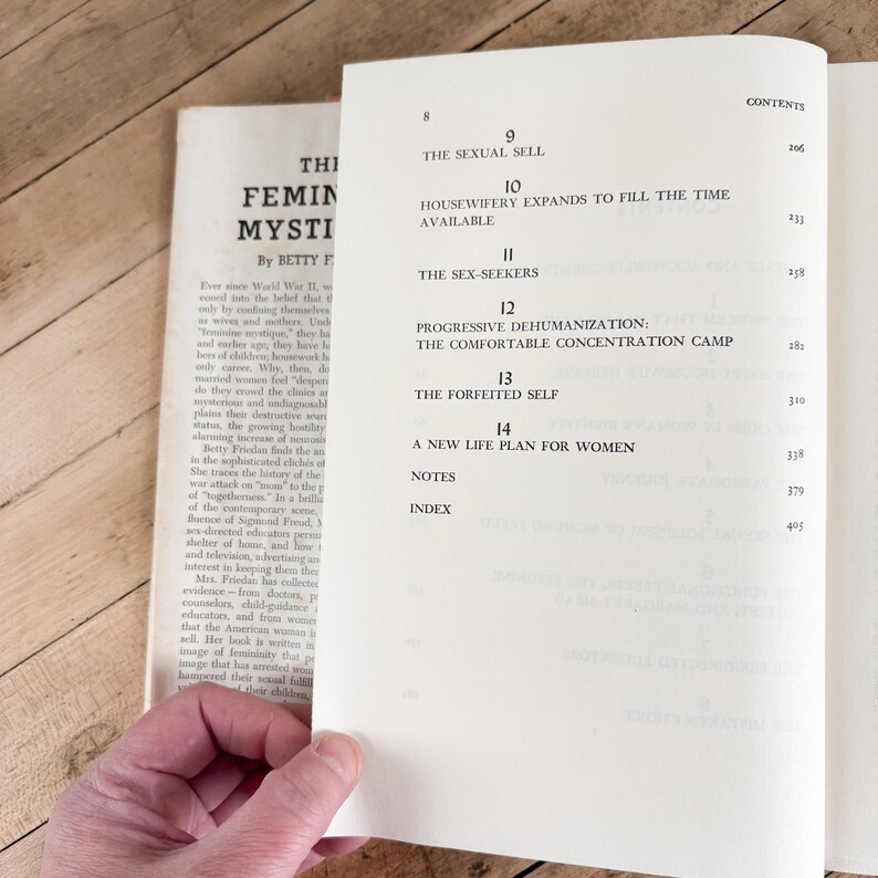 The Feminine Mystique by Betty Friedan, 1st Edition 5th Printing 1963 ...