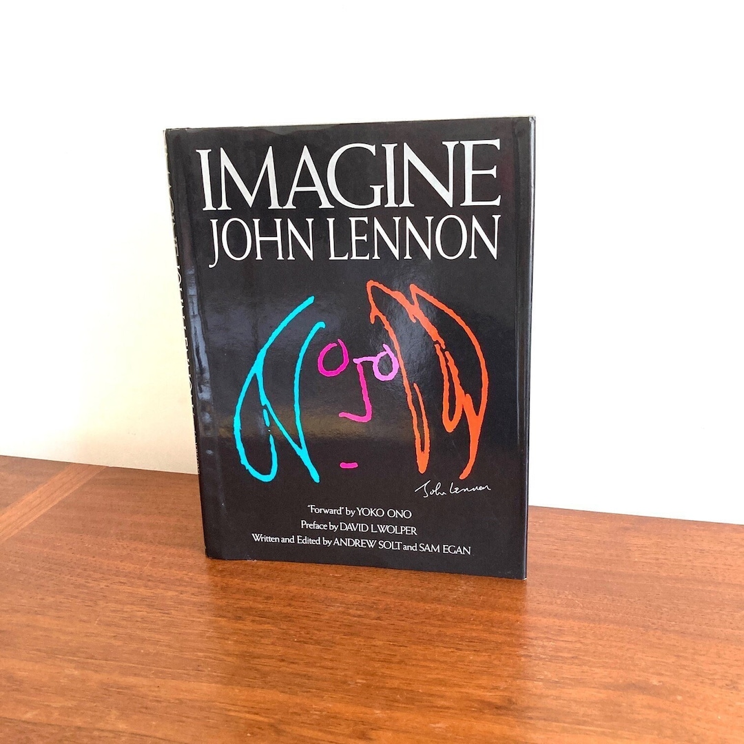 Vintage Imagine: John Lennon Book, 1988 Second Printing - Etsy