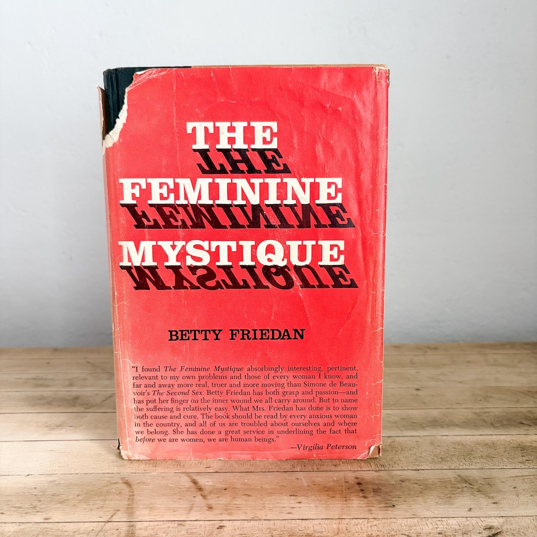 The Feminine Mystique by Betty Friedan, 1st Edition 5th Printing 1963 ...
