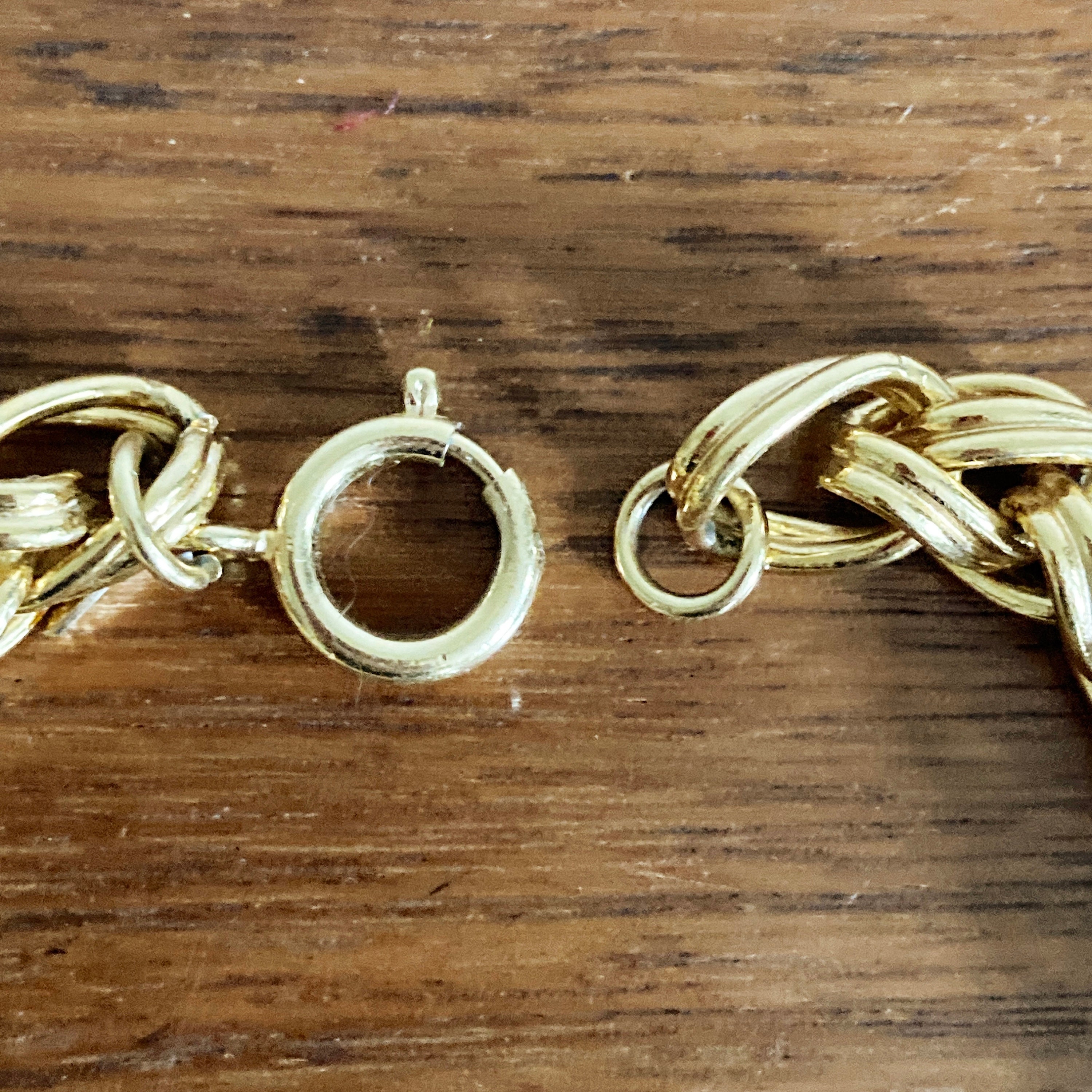 Napier Gold Tone Rope Necklace Vintage Chunky Necklace Gold - Etsy