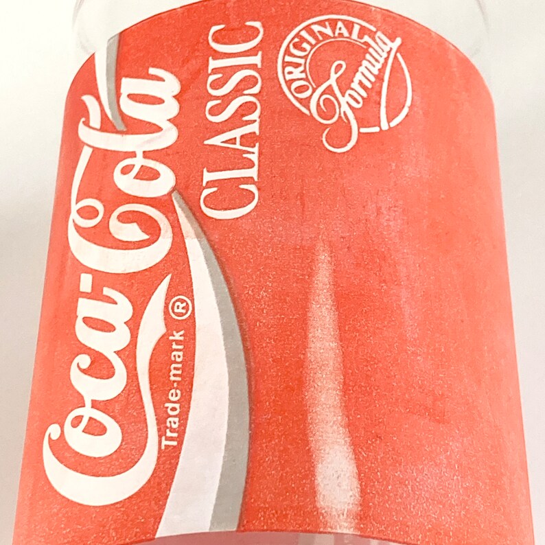 Coca-cola Classic Original Formula Glasses Vintage Coca-cola - Etsy
