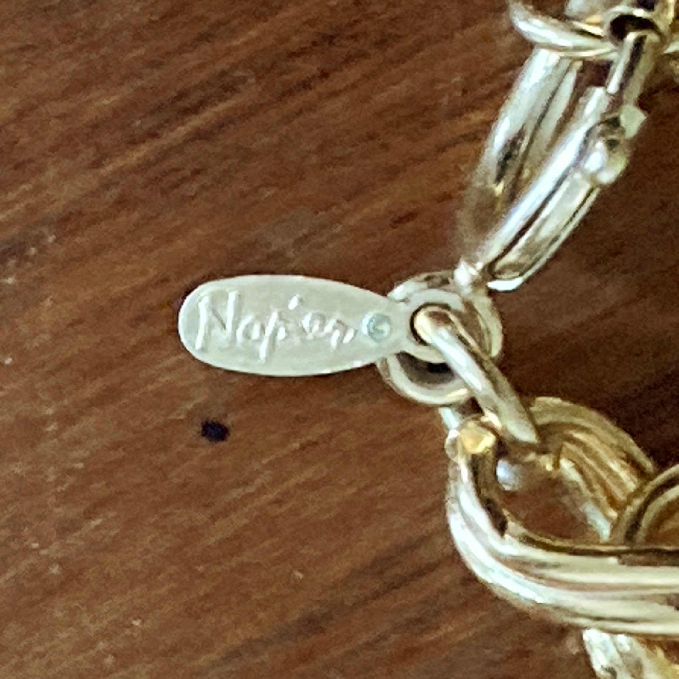 Napier Gold Tone Rope Necklace Vintage Chunky Necklace Gold - Etsy