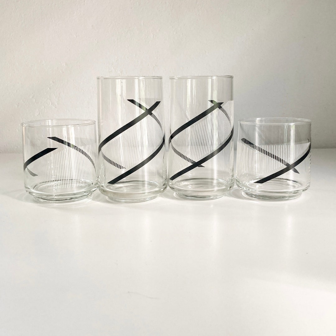 Georges Briard Crisa Glassware, Vintage Crisa Glassware by Georges ...