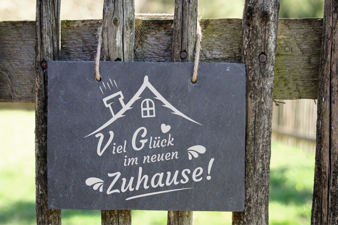 Slate Board Sign Decoration Entrance Gift Entry Moving Moving Front ...