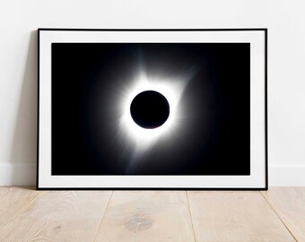 Solar Eclipse Wall Art - Etsy