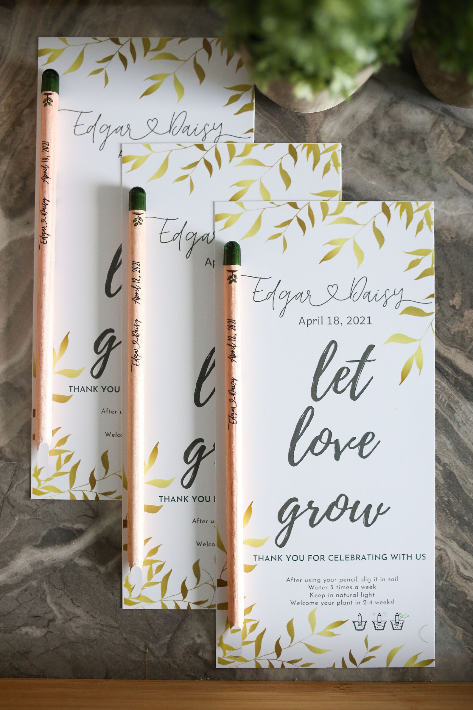 Personalized Gold Wedding Favors Custom Favors for Guests in - Etsy