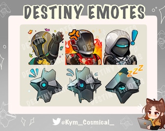 Destiny 2 Emotes Mega Bundle: Twitch/discord Streamer Pack (digital ...