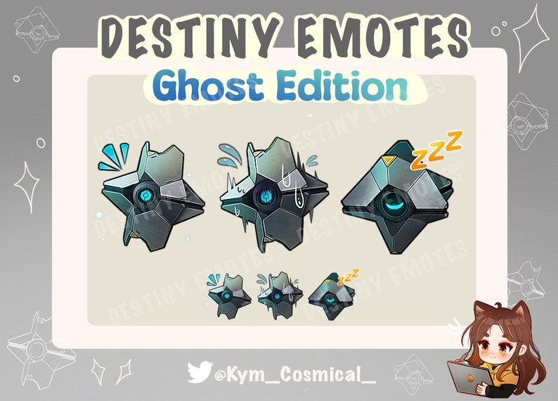 Destiny 2 Emotes: Ghost Edition - Etsy