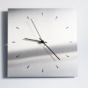 Modern Wall Clock Square, Wall Clock Unique, Contemporary Wall Clock - Etsy