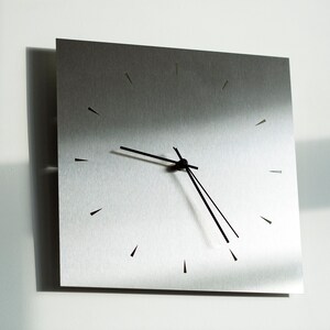 Modern Wall Clock Square, Wall Clock Unique, Contemporary Wall Clock - Etsy