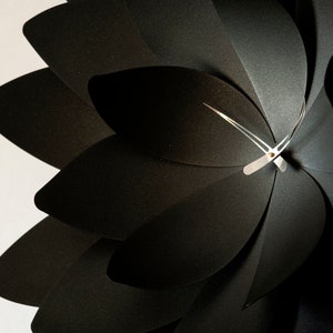 Extra Large Lotus Clock, Wall Clock Unique, Modern Wall Clock, Functional Decor - Etsy