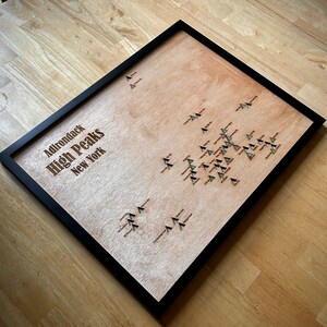 Adirondack High Peaks Map | ADK 46 | Adirondack Mountains Peak Bagging ...