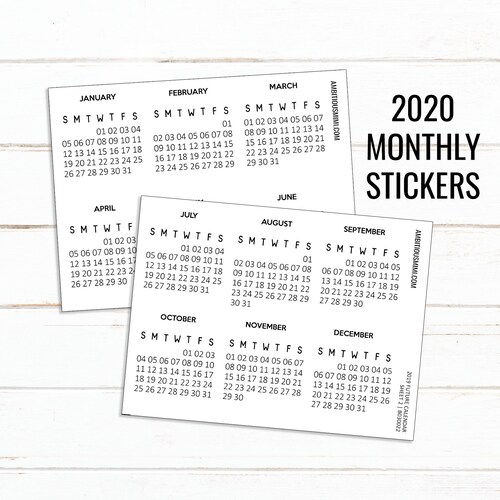 42 Days of the Week Stickers Erin Condren Stickers Planner | Etsy