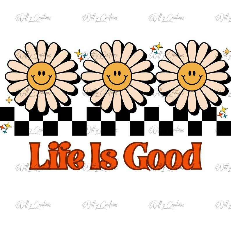 Life is Good PNG Digital Download for Positive Vibes and Inspiration ...