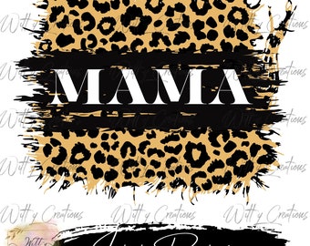 Mama Leopard - Digital Download - Etsy
