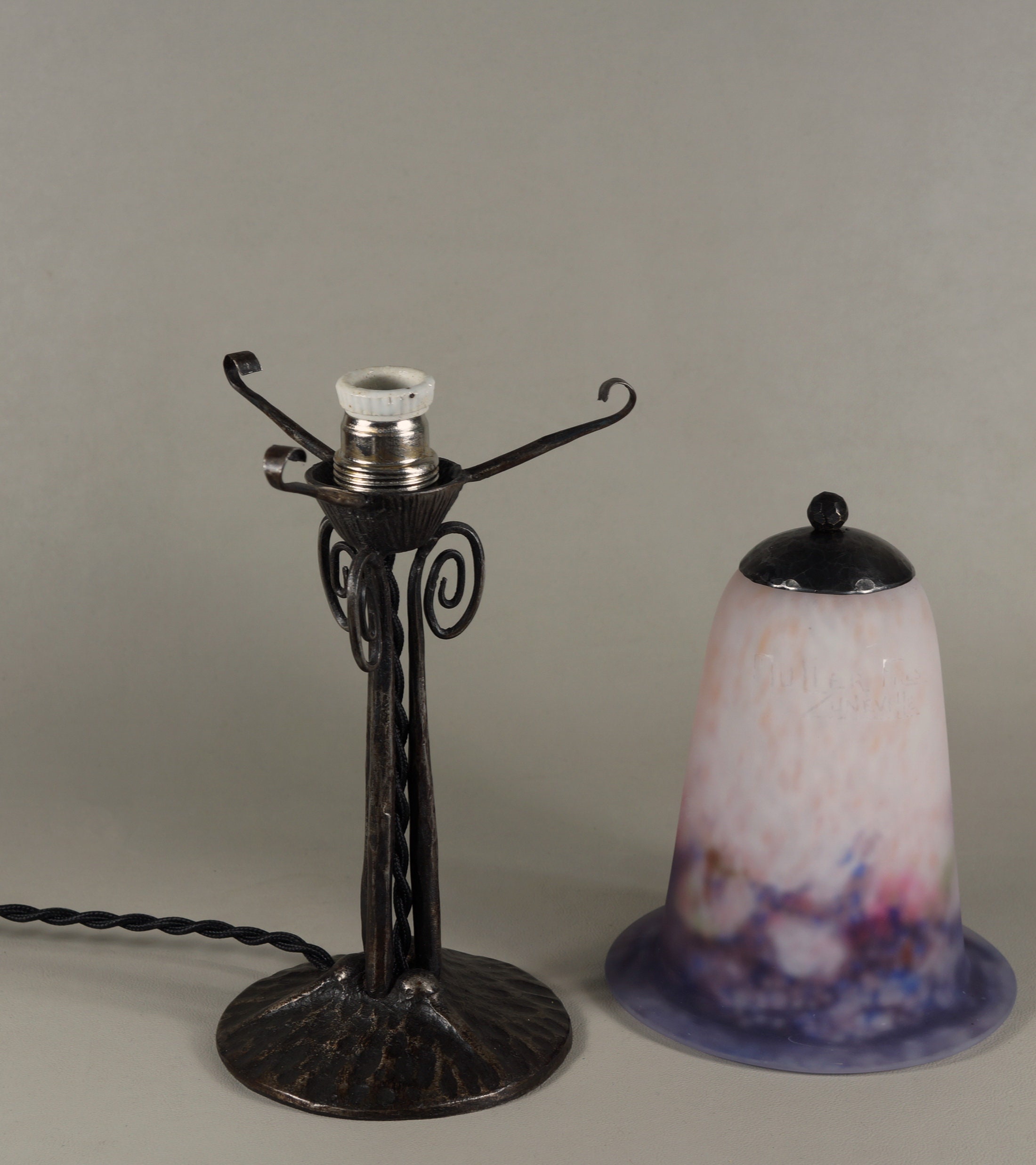 VASSEUR & MULLER FRERES : 1930 Art Deco Lamp ...